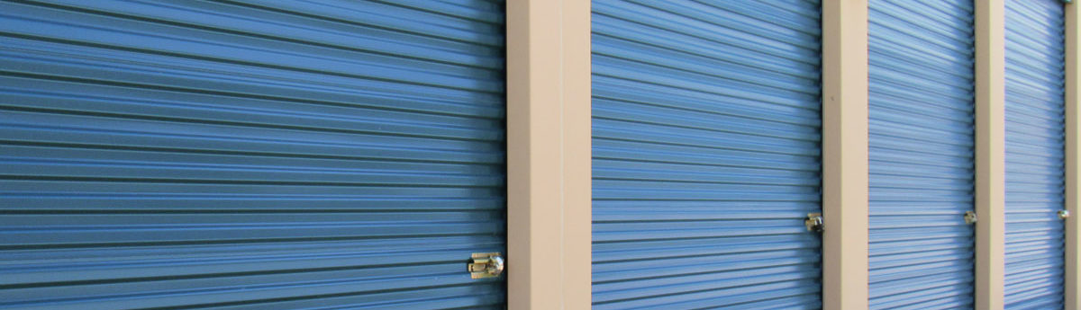 Blue Storage Doors_Header | Bonita Storage